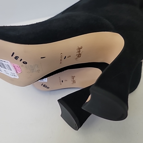 Coach | Shoes | Coach Cece Suede Tall Boots | Poshmark